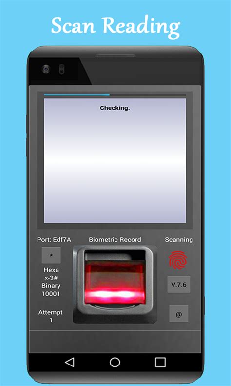 Fingerprint Scanner Biometric Recognition Prank Apk For Android Download