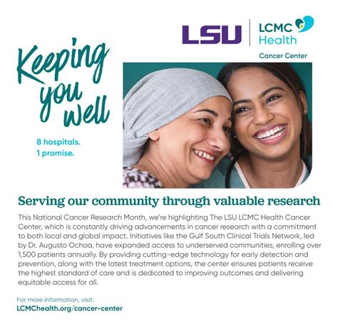 Big Things Are Happening At The Lsu Lcmc Health Cancer Center From Lcmc Health