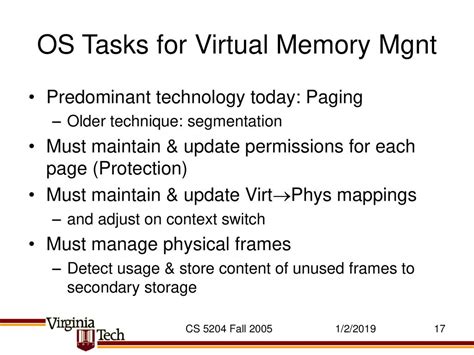 Cs 5204 Operating Systems Lecture Ppt Download