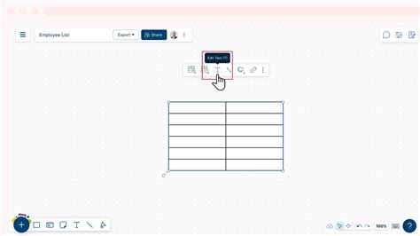 working with tables creately help center
