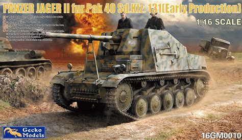 Panzer Jager Ii Fur Pak 40 Sdkfz 131 Early Production 16gm0010