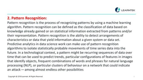 Machine Learning And Pattern Recognition Ppt