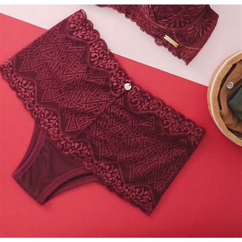 Calcinha Cinta Renda Cintura Alta Conforto E Modernidade UN Shopee