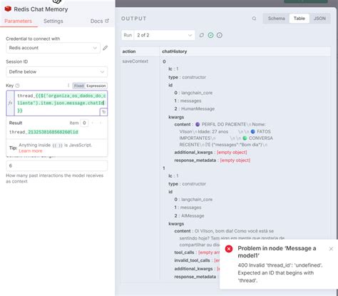 Openai Message A Model Assitant Error Invalid Threadid Questions N8n Community