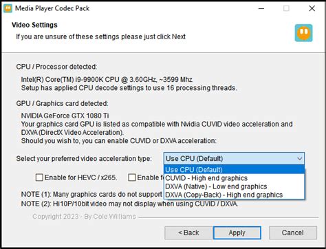 Media Player Codec Pack Download