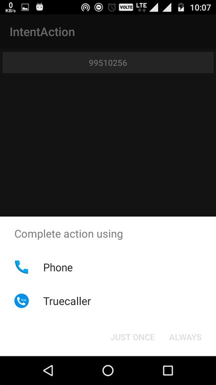 Launching The Phone Dialer Activity Using Xamarin Android Application