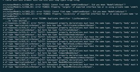 cadl emitter error when generate code for batch · issue 1682 · azure