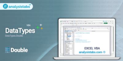 VBA Double Data Type Explained With Examples