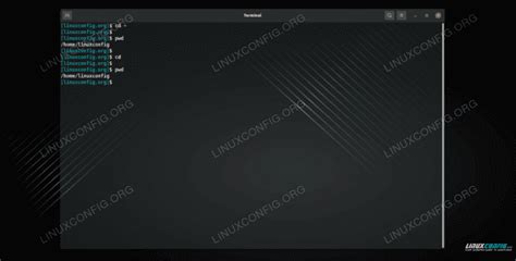 Cd Command In Linux With Examples Linux Command Line Tutorial