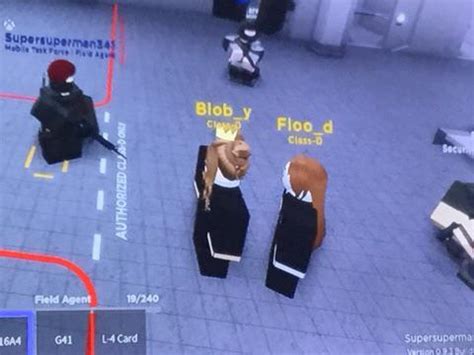 I Was Just Vibing In A Roblox SCP Roleplay Game And I Found Floo D In My Server She Created