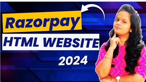 How To Integrate Razorpay In Html Website Add Razorpay In Html Website