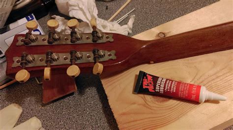 Zither Mandolin Banjo Restoration Adding Strings And The Bridge