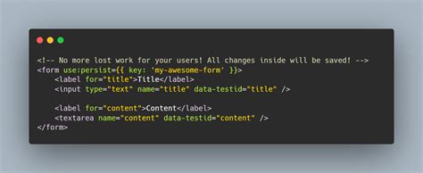 Github Fawaz Alesayisvelte Use Persist The Easiest Way To Save Forms And Inputs Client Side
