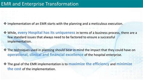 Ppt Challenges In Implementing Emr Powerpoint Presentation Free
