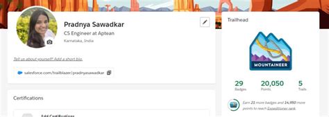 Pradnya Sawadkar On Linkedin Salesforcejourney Salesforcegoal Salesforcesuccess Salesforcelife…