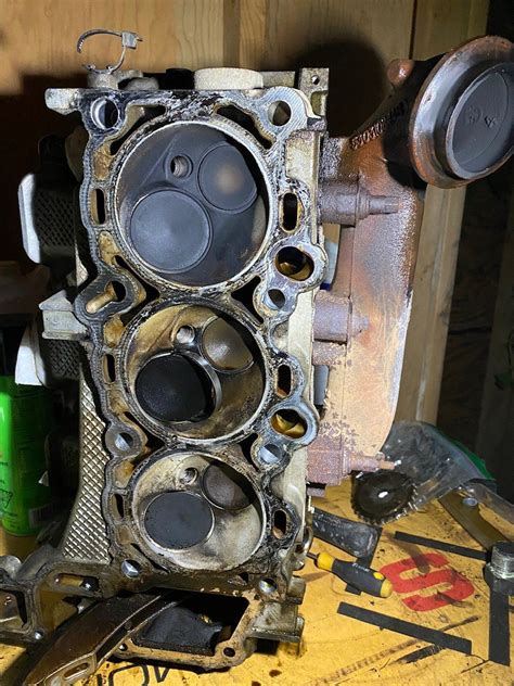 2002 Jeep Liberty Valve Seat Repair and Double Engine Head Rebuild ...