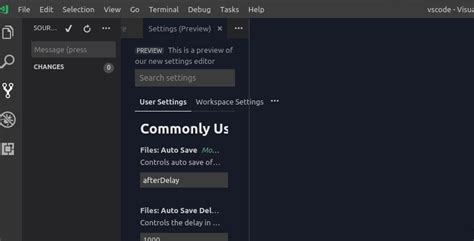 New Settings Tab Label Spills Over Issue Microsoft Vscode GitHub