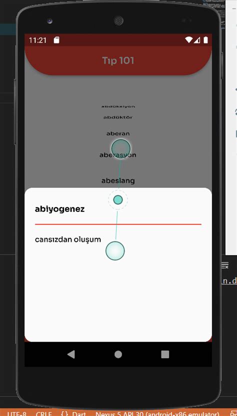 Github Betulkaramann Dictionary Project A Medical Dictionary Written In Flutter