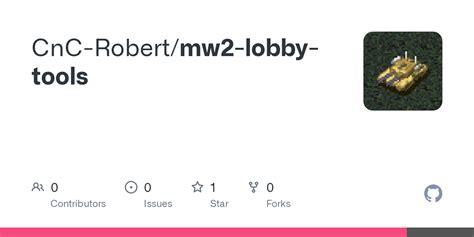 GitHub CnC Robert Mw Lobby Tools