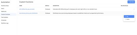 Custom Functions Zoho Payroll Help