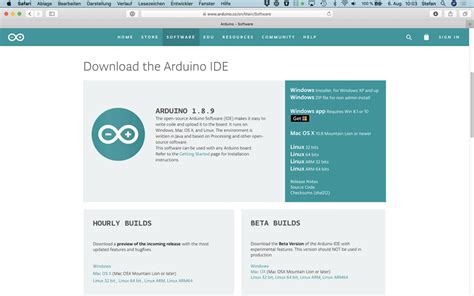 Blink Start Mit Arduino Arduino Tutorial