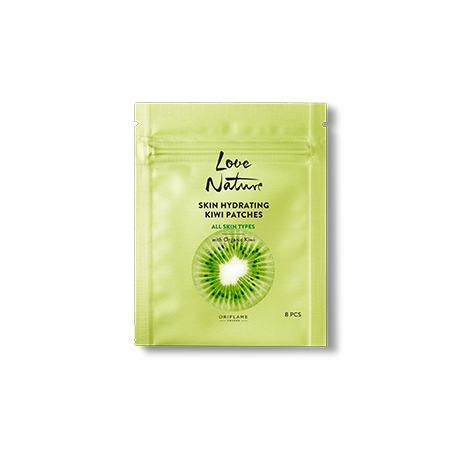 Косметические патчи с киви Love Nature (41696) | Oriflame Cosmetics