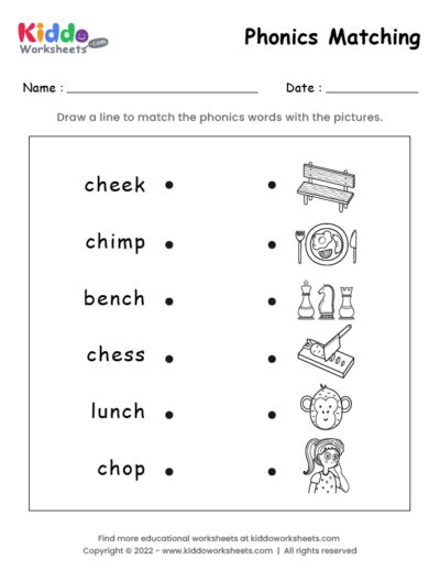 Free Printable Digraph Spelling Worksheets Kiddoworksheets