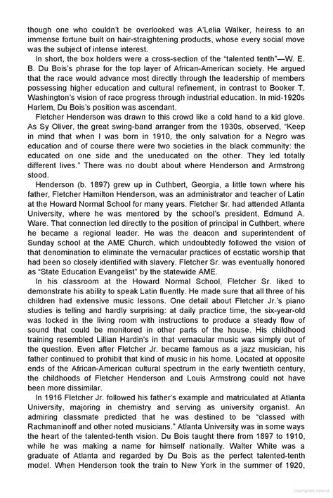 The Beef Between Upper And Lower Class Blacks During The 2nd Great