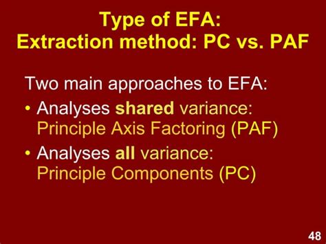 Exploratory Factor Analysis Odp Science