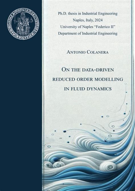 on the data driven reduced order modelling in fluid dynamics colanera