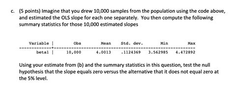 Solved 3 15 Points Suppose You Open A Stata Dofile With