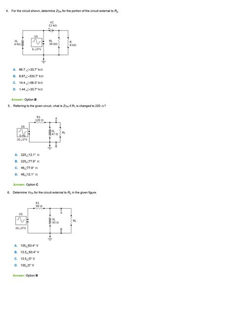 SOLUTION: Circuit theorems in ac analysis - Studypool