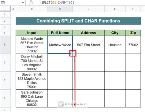 How To Split Text To Columns Based On Line Break In Google Sheets