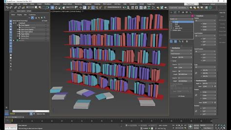 Modeling Procedural Books In Ds Max Ejezeta