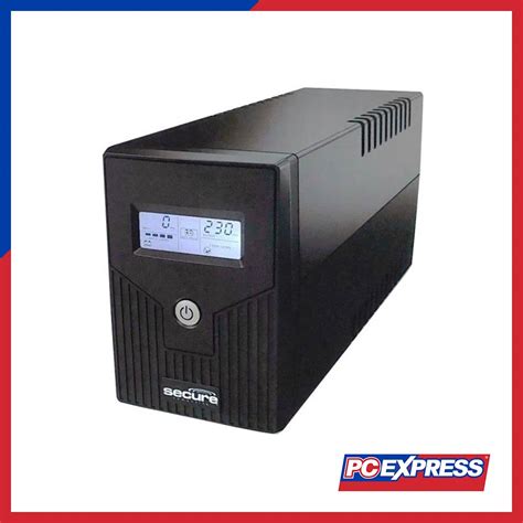 Secure Ups 2000va Pro Black Pc Express