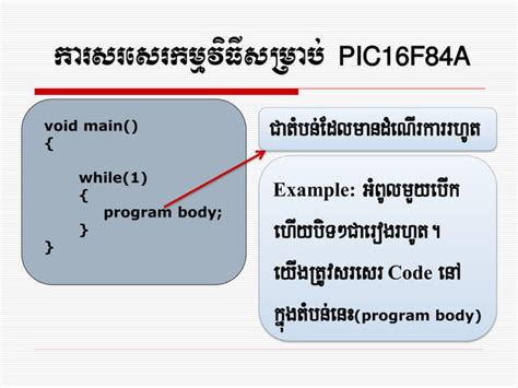 Learn Microcontroller Pic16f84a Ppt