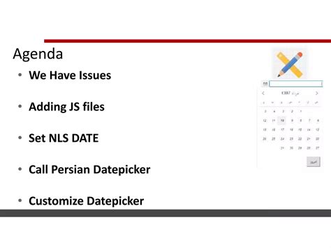 persian datepicker for oracle apex ppt