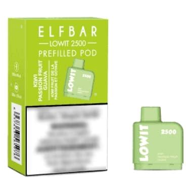 Картридж Elf Bar Lowit 2500 Киви-маракуйя-гуава