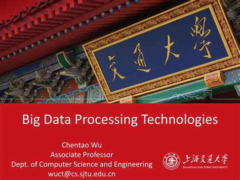 Pdf Big Data Processing Technologies Dokumentips