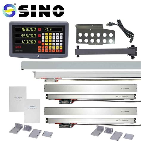 AC V V Milling Machine DRO Digital Readout Axes With TFT Display