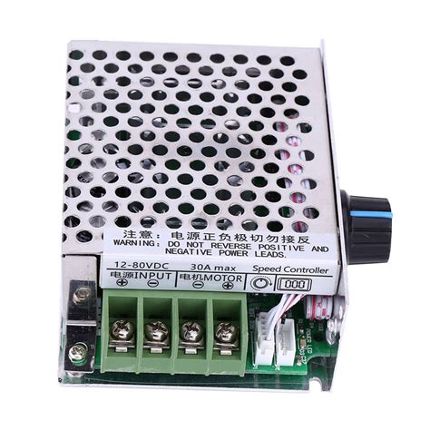 PWM DC Motor Speed Controller 12V 80V DC 30A PWM V Vicedeal