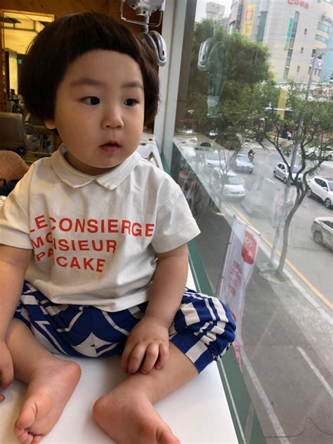 남자아기 바가지머리 ♬ 담이의 New 헤어스타일 네이버 블로그