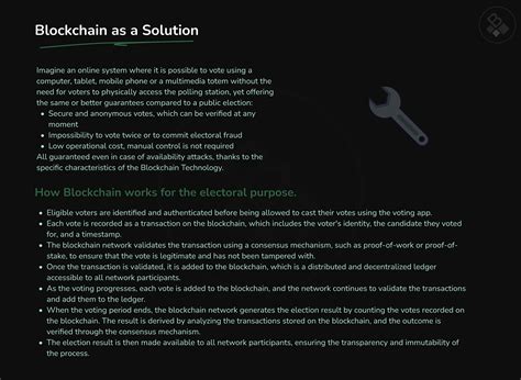 A UX Case Study On Blockchain Voting System Behance