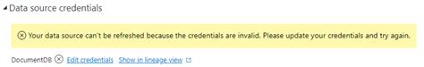 Cosmosdb Account Key Stopped Working For Dataset R Microsoft