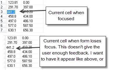 Delphi Keep InPlaceEditor Highlight When Losing Focus Stack Overflow