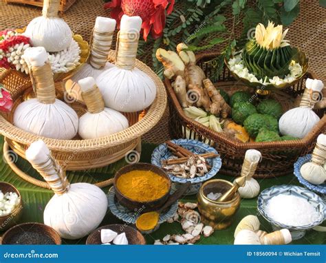 Thai Herbal Compress Stock Images - Image: 18560094