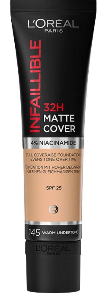 Тональный крем L'Oreal INFAILLIBLE 32ч матовый тон 145 от 5 120₸ в Skiny.kz