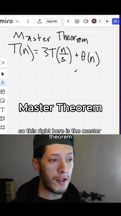 Master Theorem Youtube