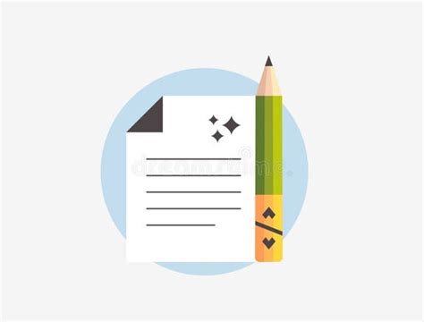 Coding Vector Illustration With Pencil And Paper Code Writing
