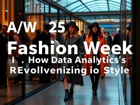 Aw 2526 Fashion Week How Data Analytics Is Revolutionizing Style